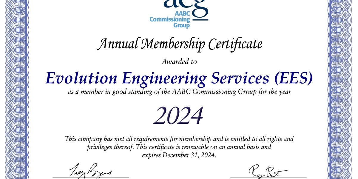 Evolution Engineering Services - AABC Comissioning Group (ACG) Membership | Evolution ...
